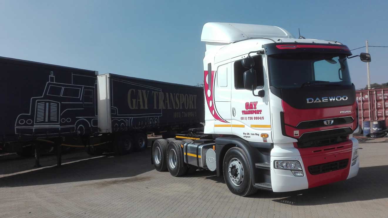 Daewoo Trucks meet Gay Transport values - Tata International Africa